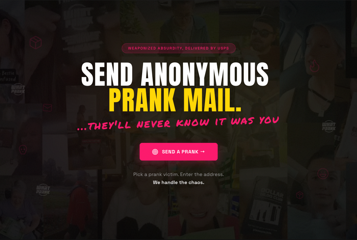 Send Anonymous Prank Mail & Gag Gifts | WhatPrank